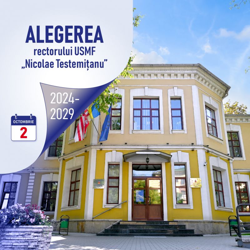 2 Octombrie 2024 Alegerea Rectorului Universității De Stat De
